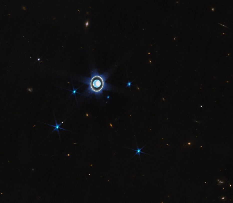 Neptunus Vergeleken Met Uranus